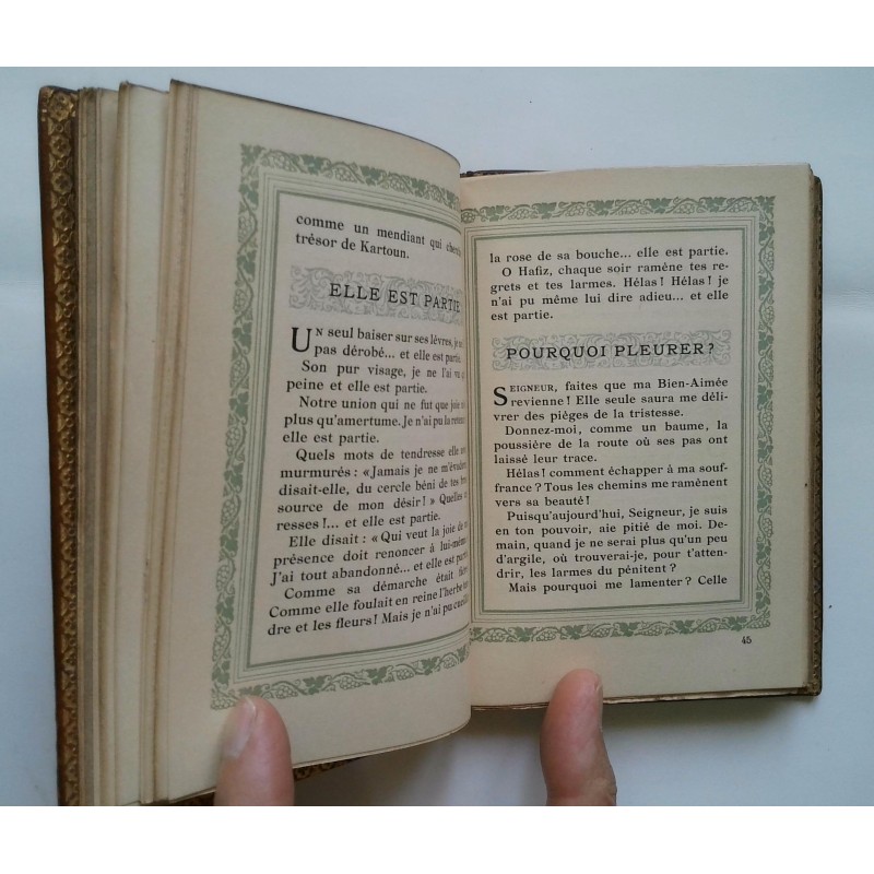 Les Ghazels de Hafiz. Traduits du persan. 11e édition