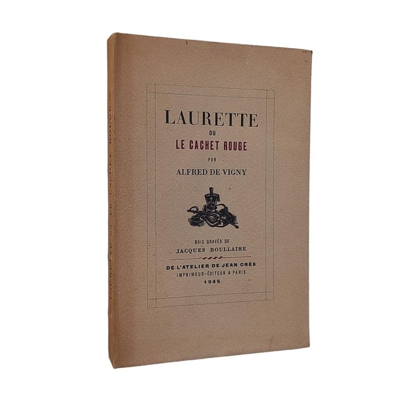 Laurette, ou le Cachet rouge - Bois gravés de Jacques Boullaire