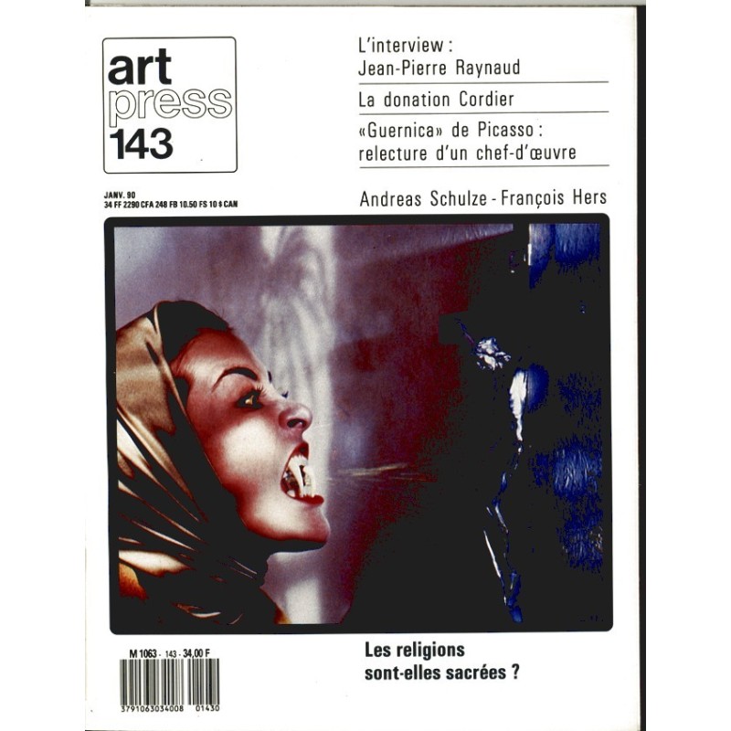 Revue Art Press N°143