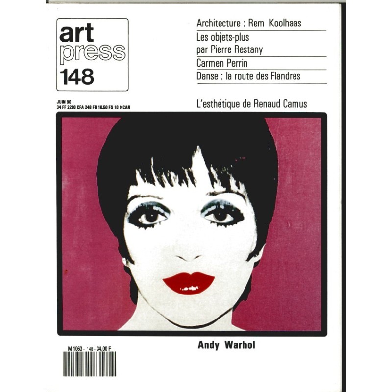 Revue Art Press N°148