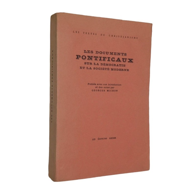 Les Documents pontificaux sur la démocratie et la société moderne ...