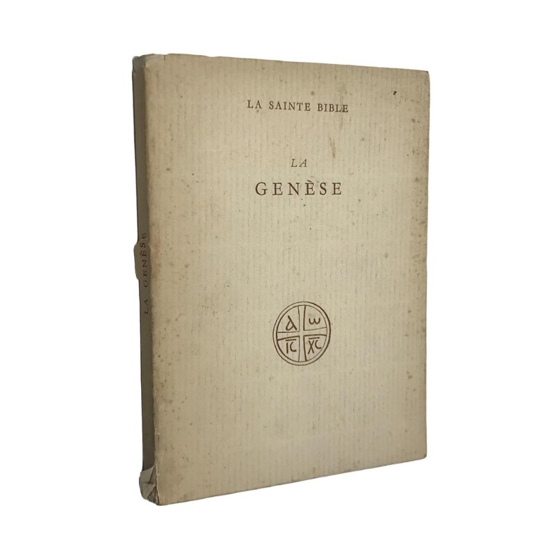 La Genèse; traduite par R. Roland de Vaux
